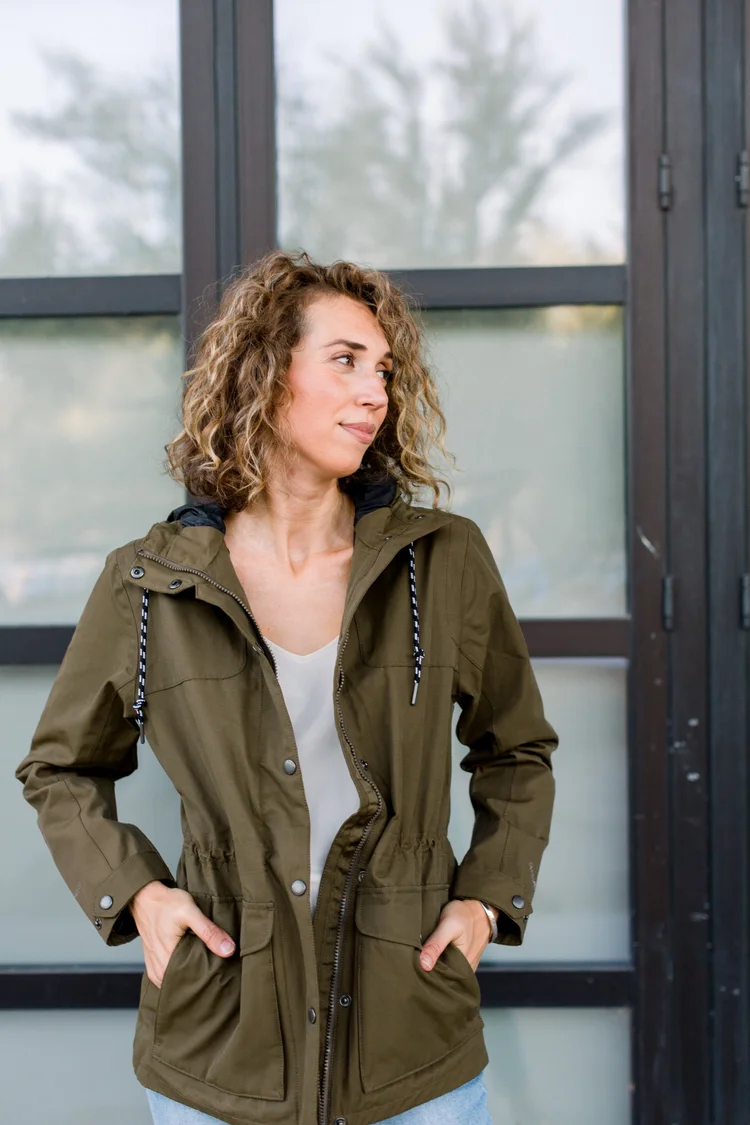 OLIVE RAINCOAT — AVE Styles