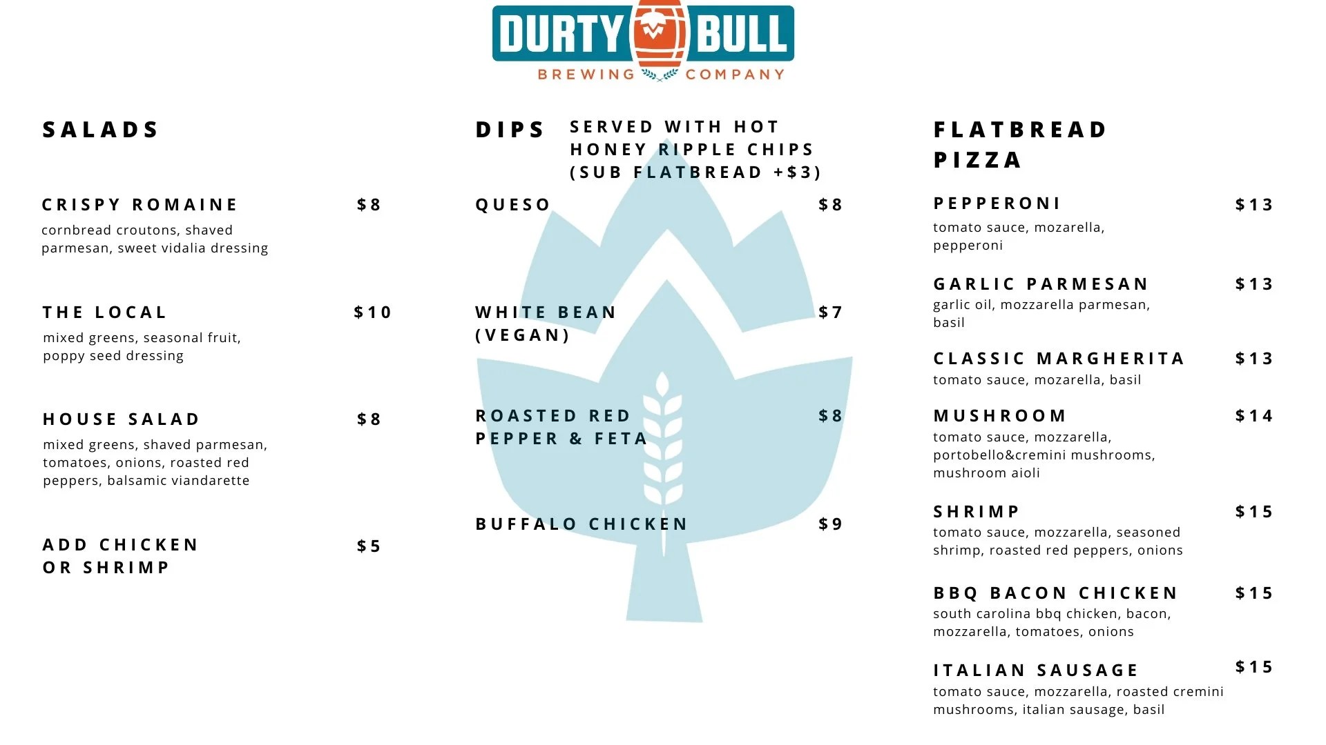 Gastonia Taproom — Durty Bull