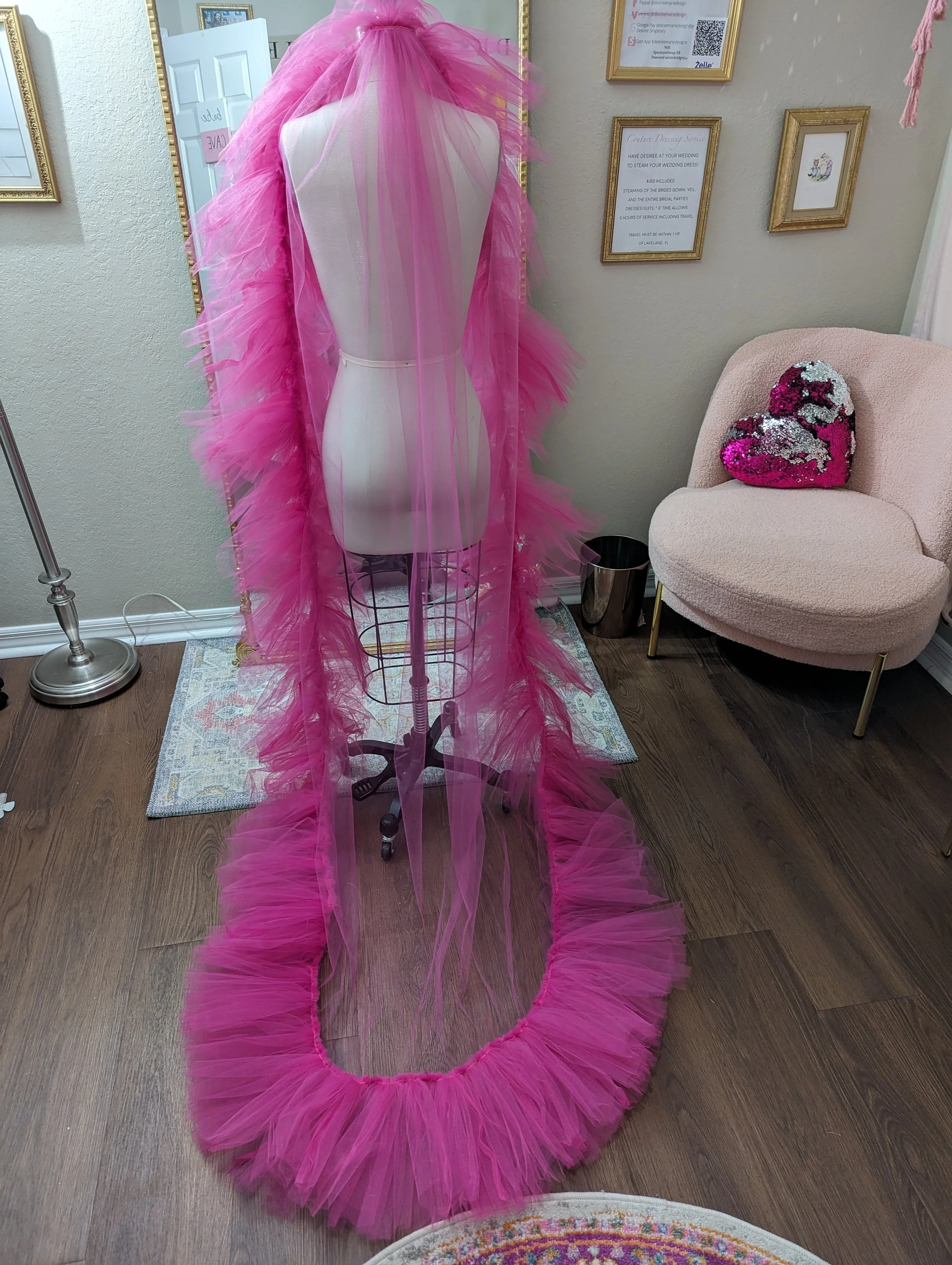 Rainbow Wedding Veil — Desireé Marie Design