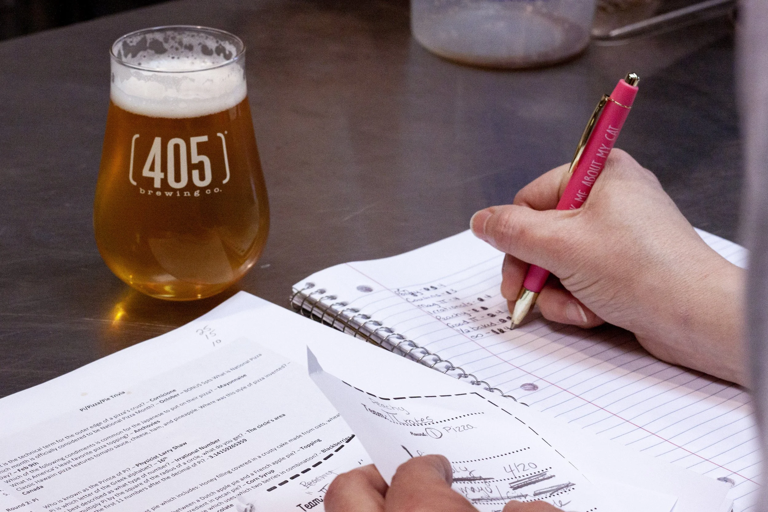 Calendar — 405 Brewing Co.