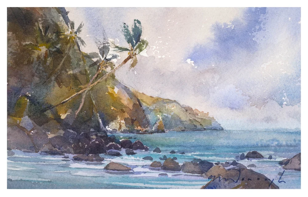 Beach Watercolor