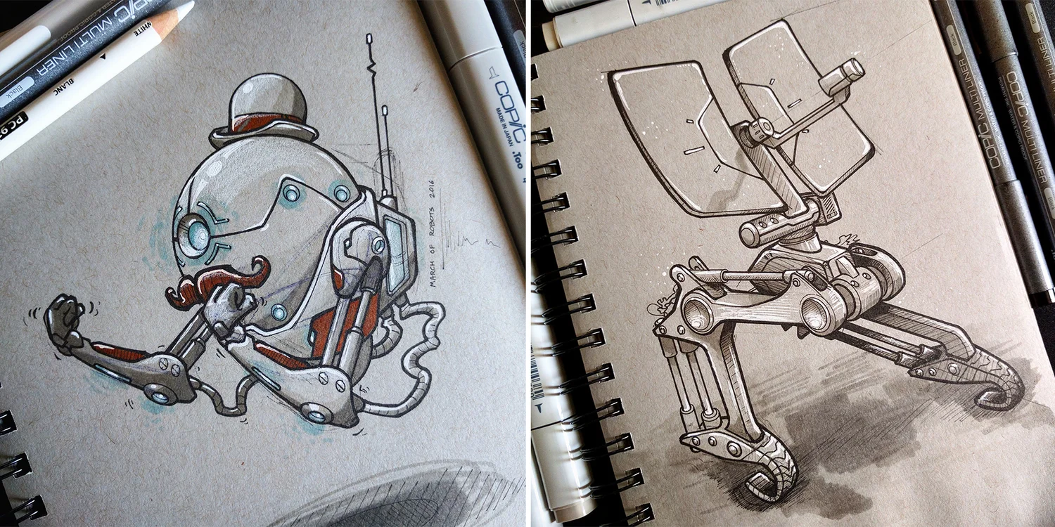 Sketchbook — Tanmay J.