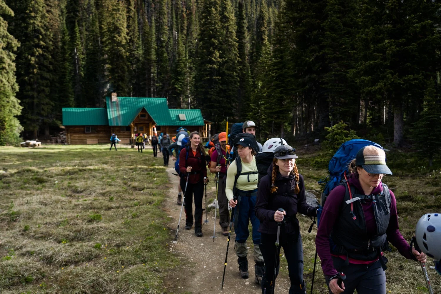 Katee Pederson - Mountaineering at the Stanley Mitchell Hut in Yoho ...