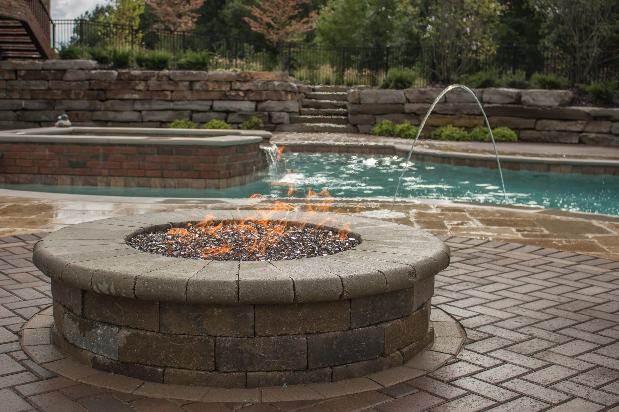 Canton's premier contractor for outdoor fire places and built in fire ...