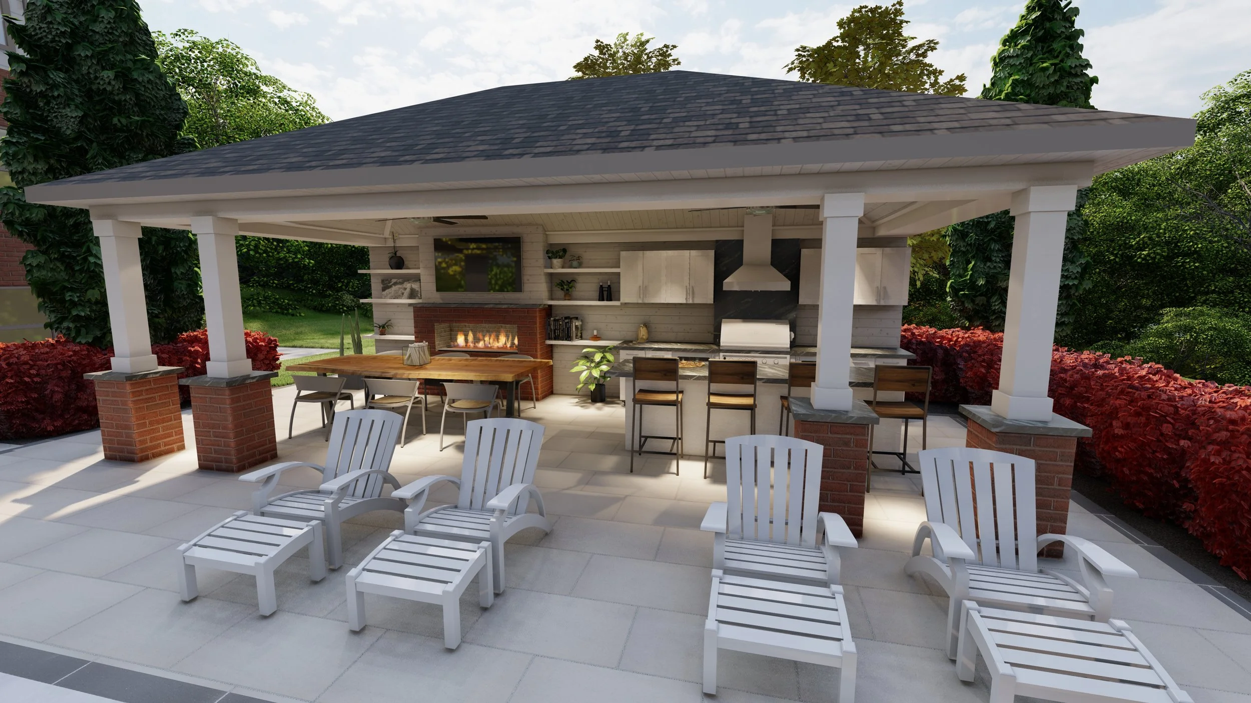 Northville's Best Outdoor Kitchen and Bar Contractor — VENTURES