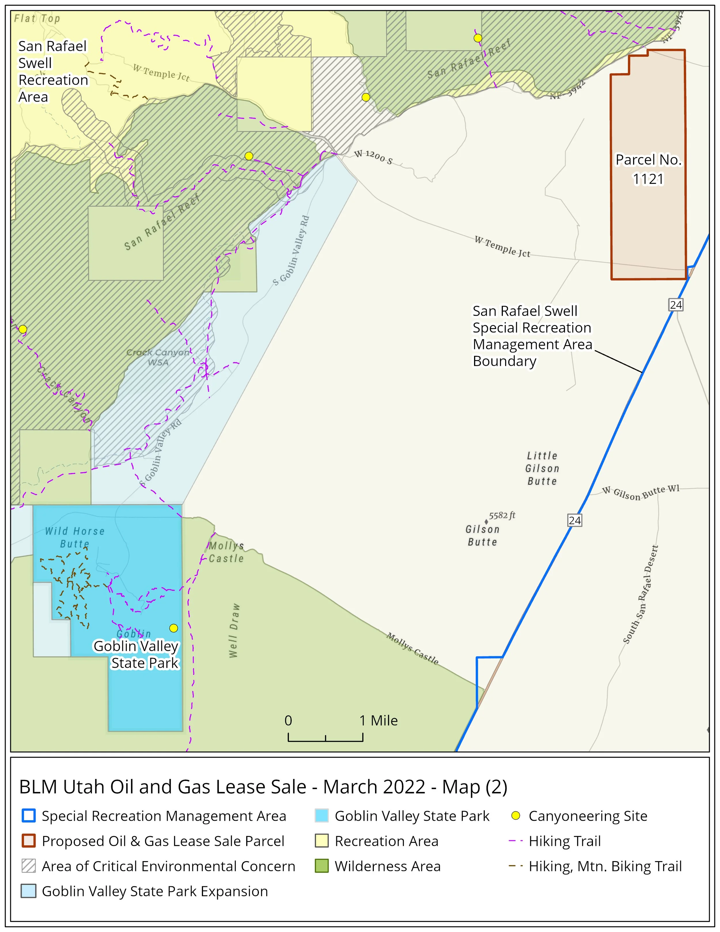 San Rafael Swell Faces Potential Oil and Gas Leases — Outdoor Alliance