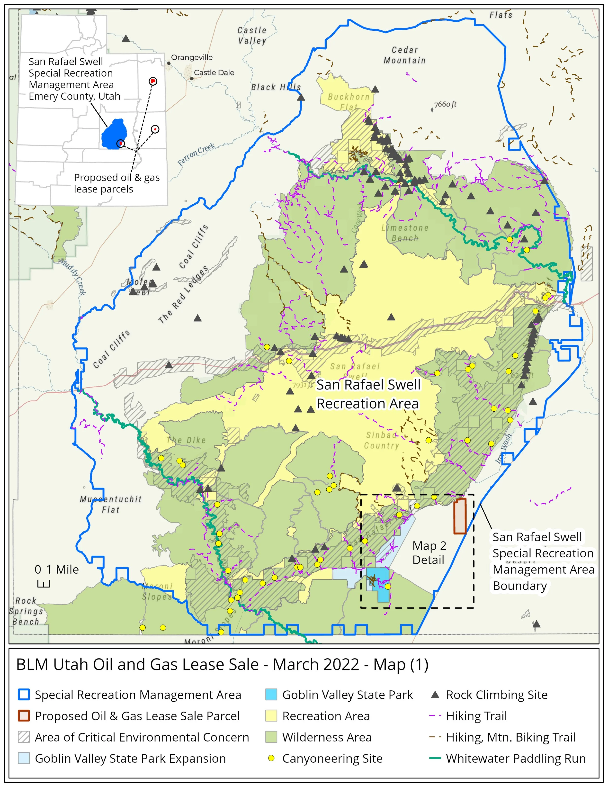 San Rafael Swell Faces Potential Oil and Gas Leases — Outdoor Alliance