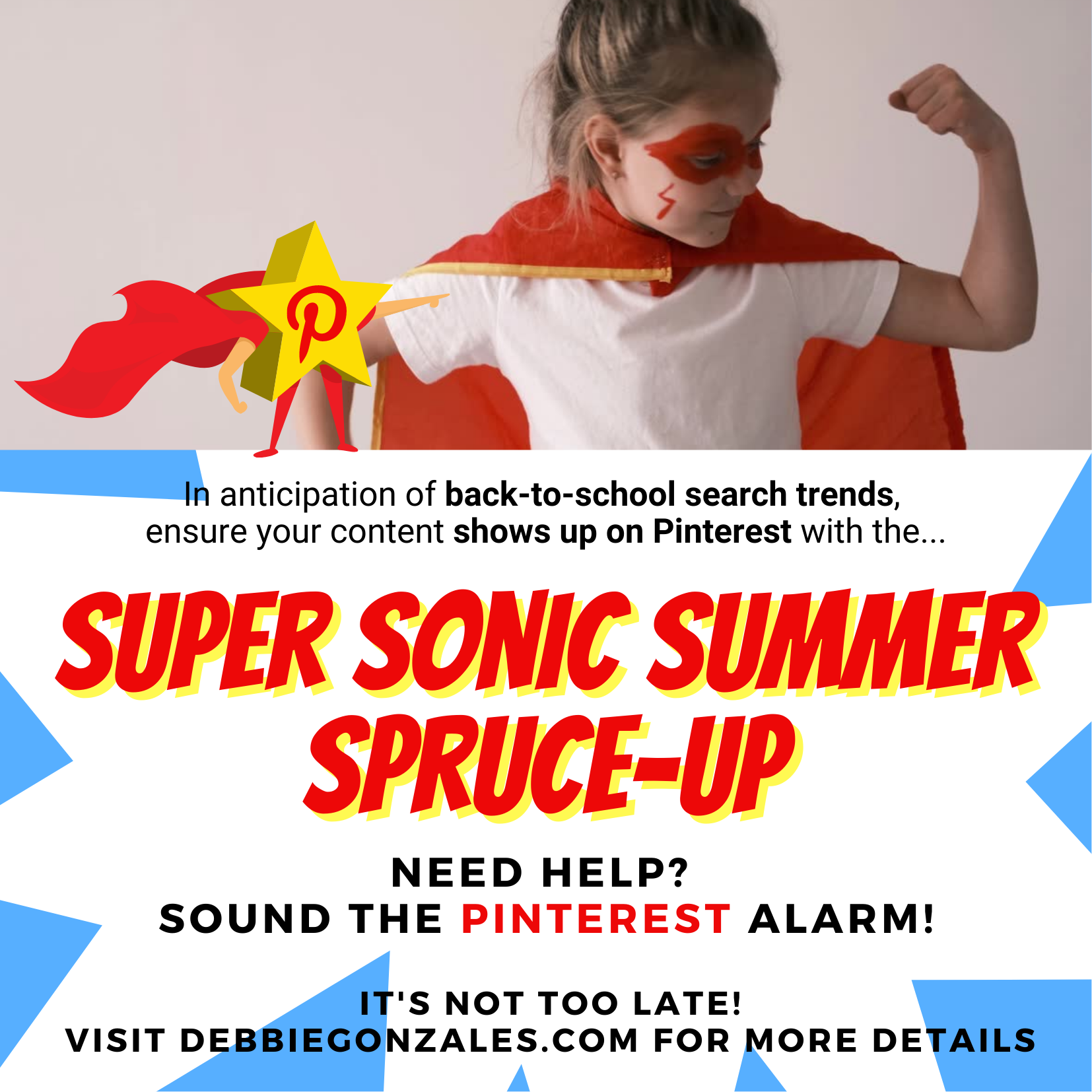 Super Sonic Summer Spruce Up | June 1 to 30 — Pin Lit | Pinterest Marketing for Kid Lit