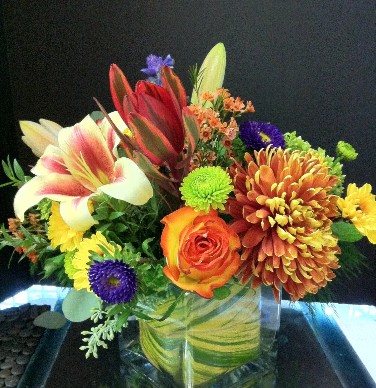 Flowers By the River