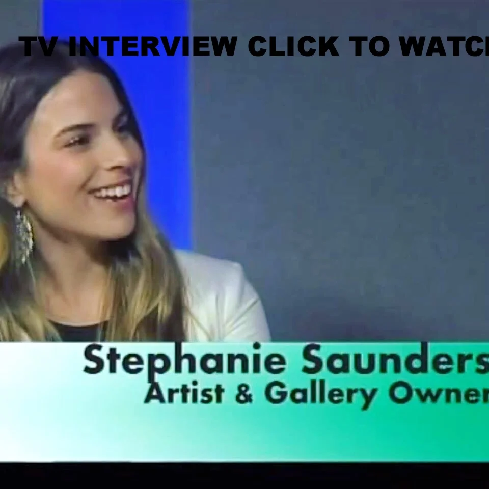 Television Interview Video — Stephanie Saunders Art Gallery