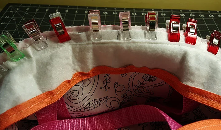How to finish a bag with a Drop-In style Lining — RLR Creations