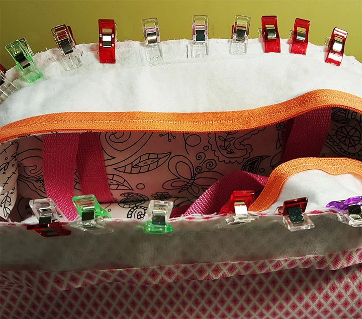 How to finish a bag with a Drop-In style Lining — RLR Creations