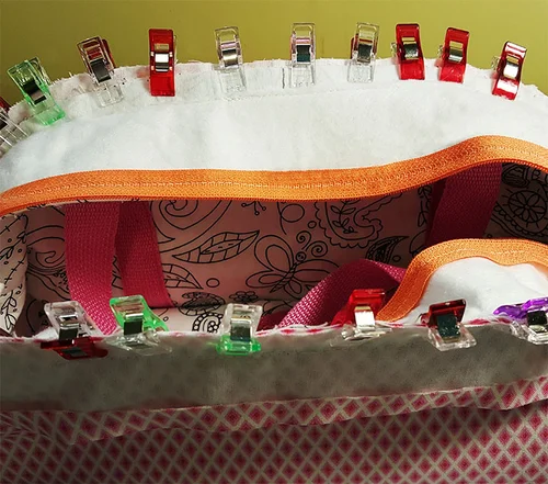 How to finish a bag with a Drop-In style Lining — RLR Creations