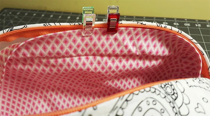 How to finish a bag with a Drop-In style Lining — RLR Creations