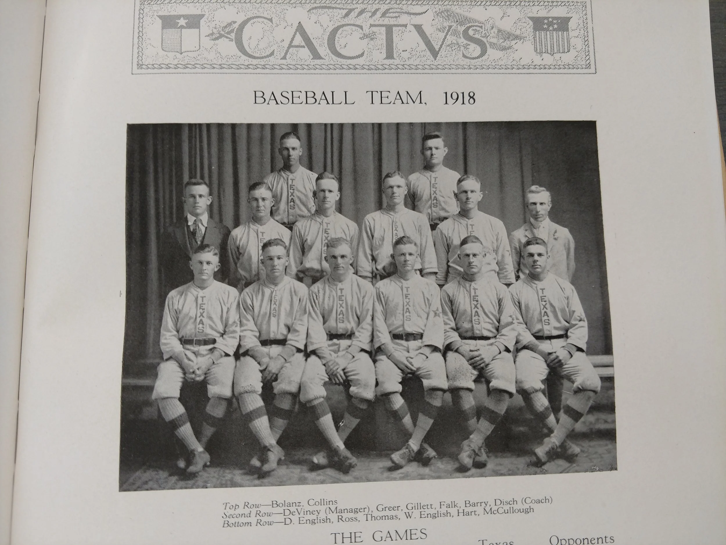 The History of Longhorn Sports