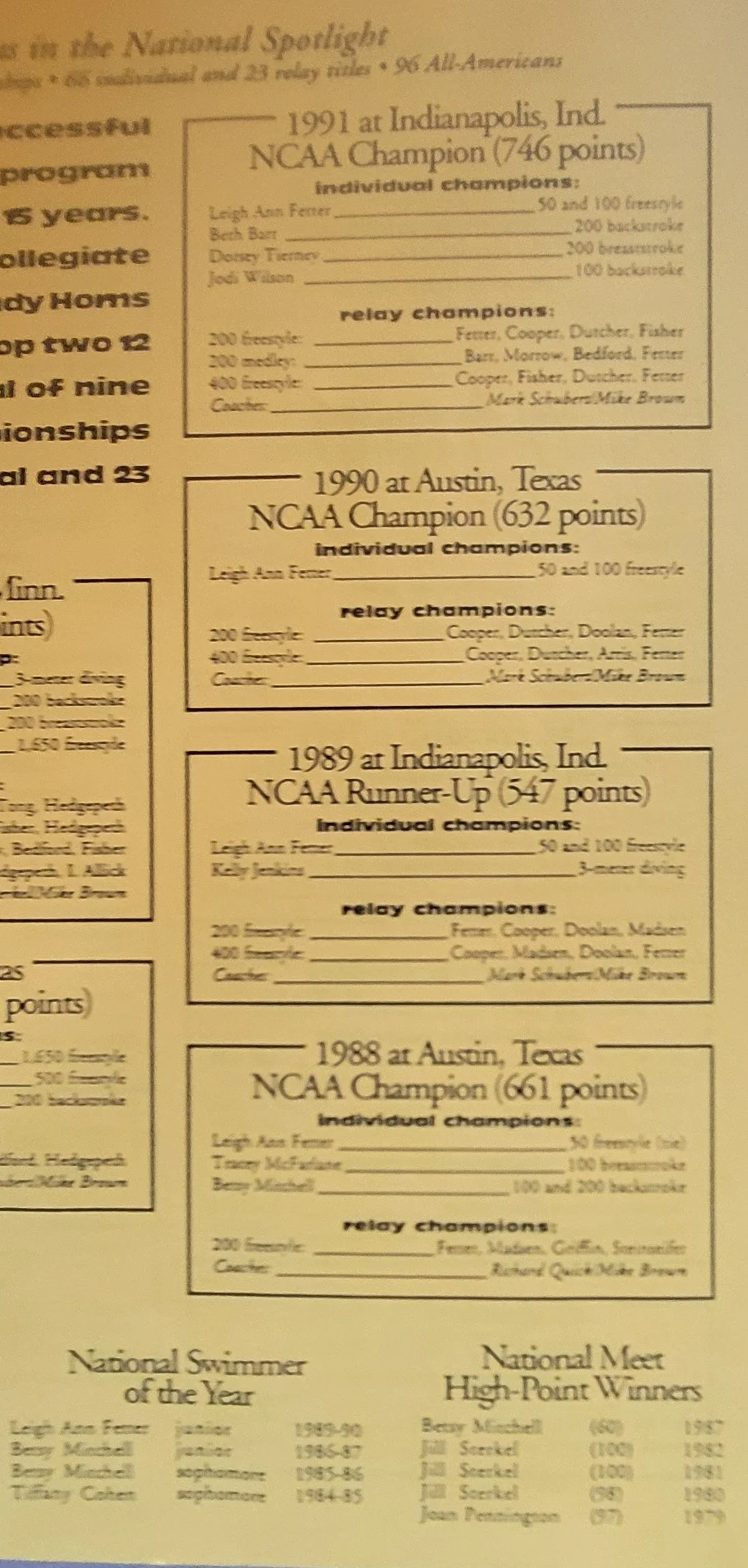 The History of Longhorn Sports