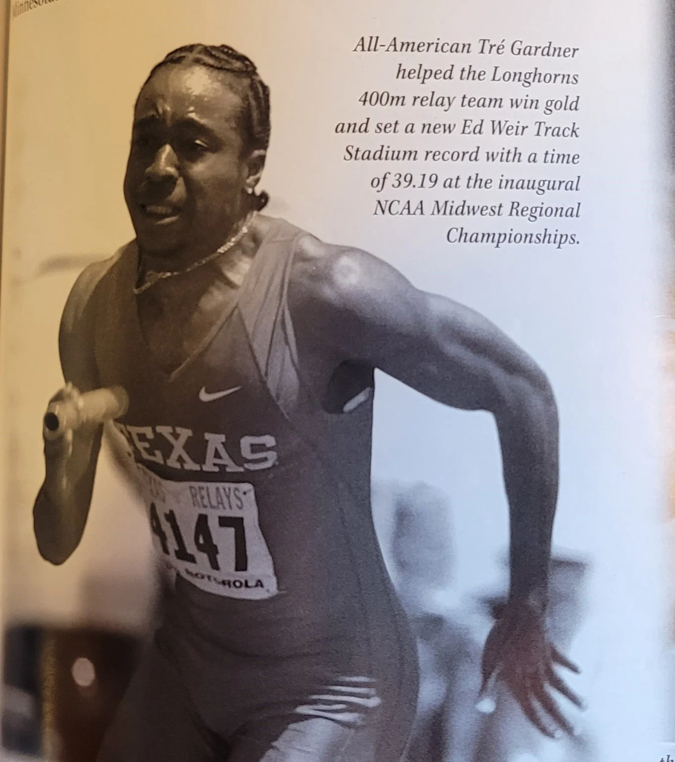 1996-2012 Coach Bubba Thornton- track - Texas Legacy Support Network