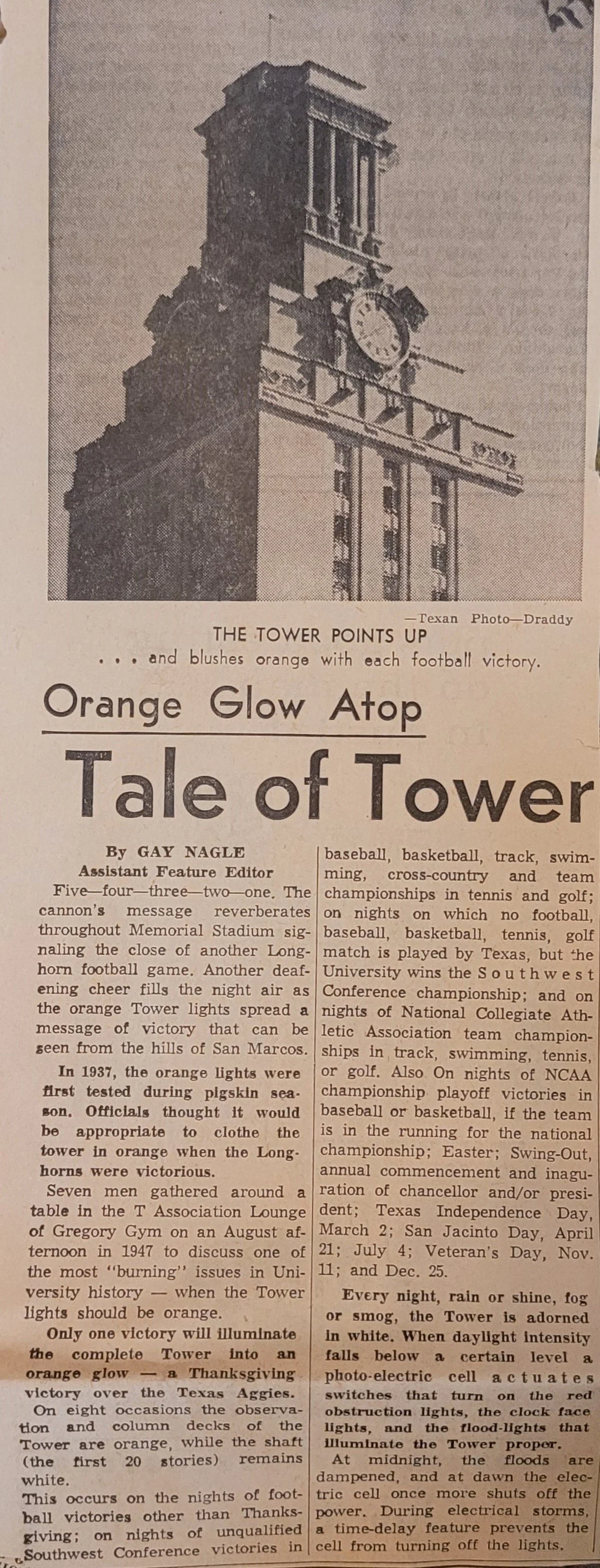 The Tower - Texas Legacy Support Network