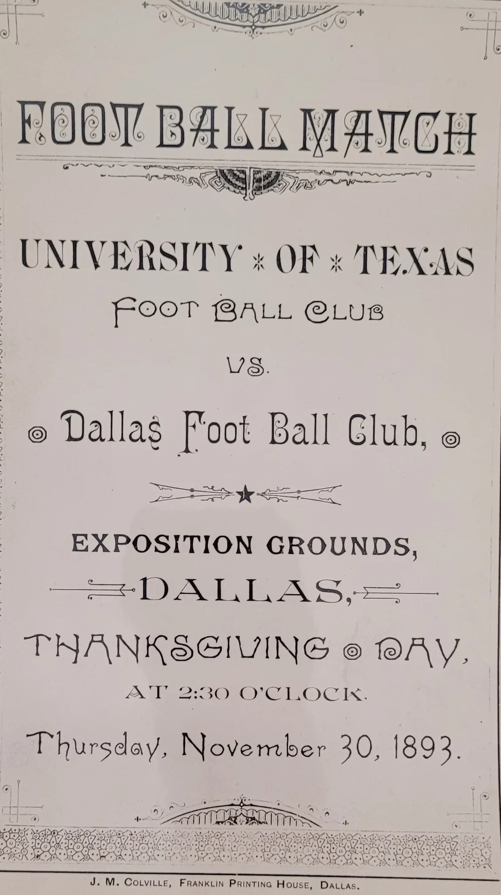 The History of Longhorn Sports