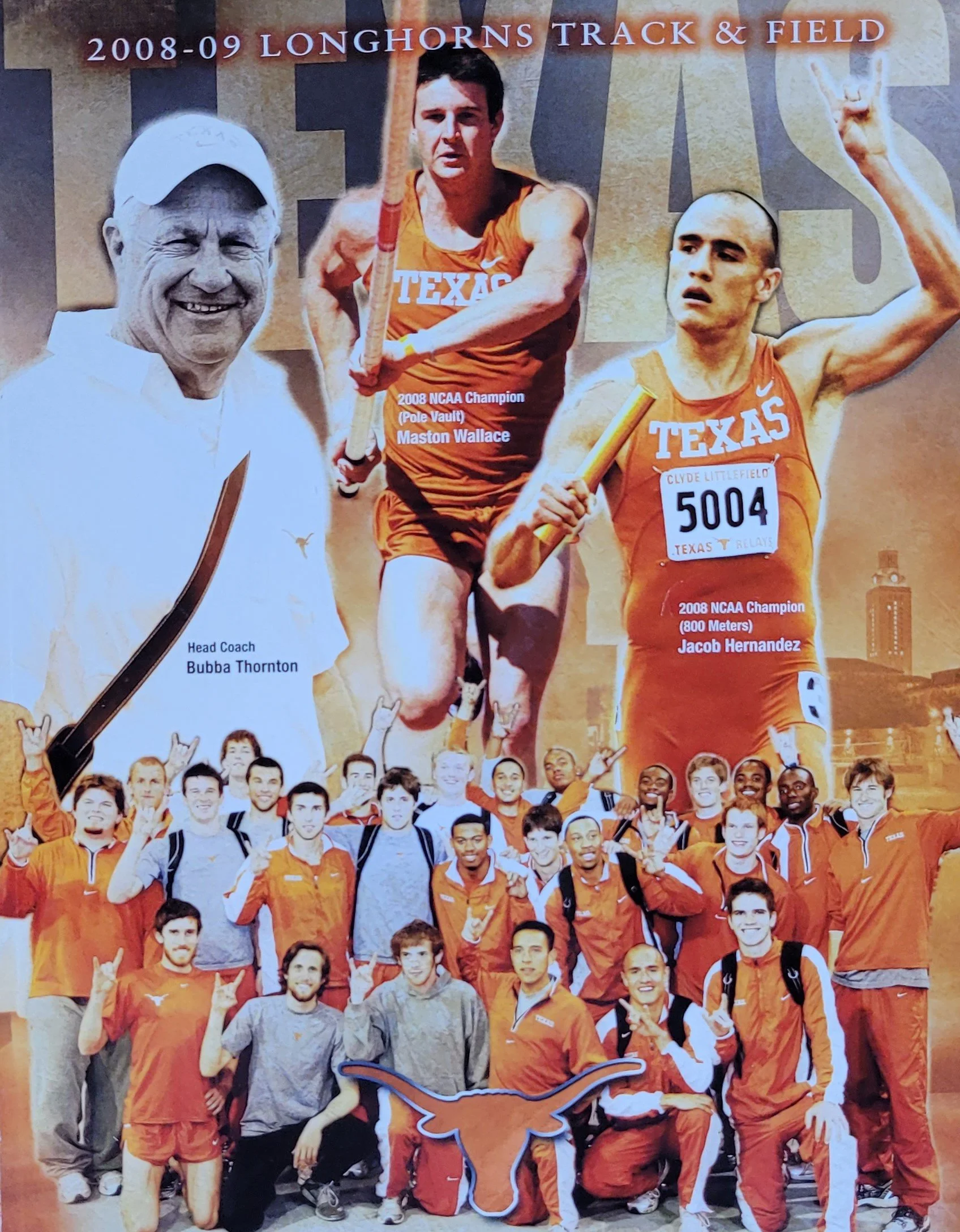 1996-2012 Coach Bubba Thornton- track - Texas Legacy Support Network