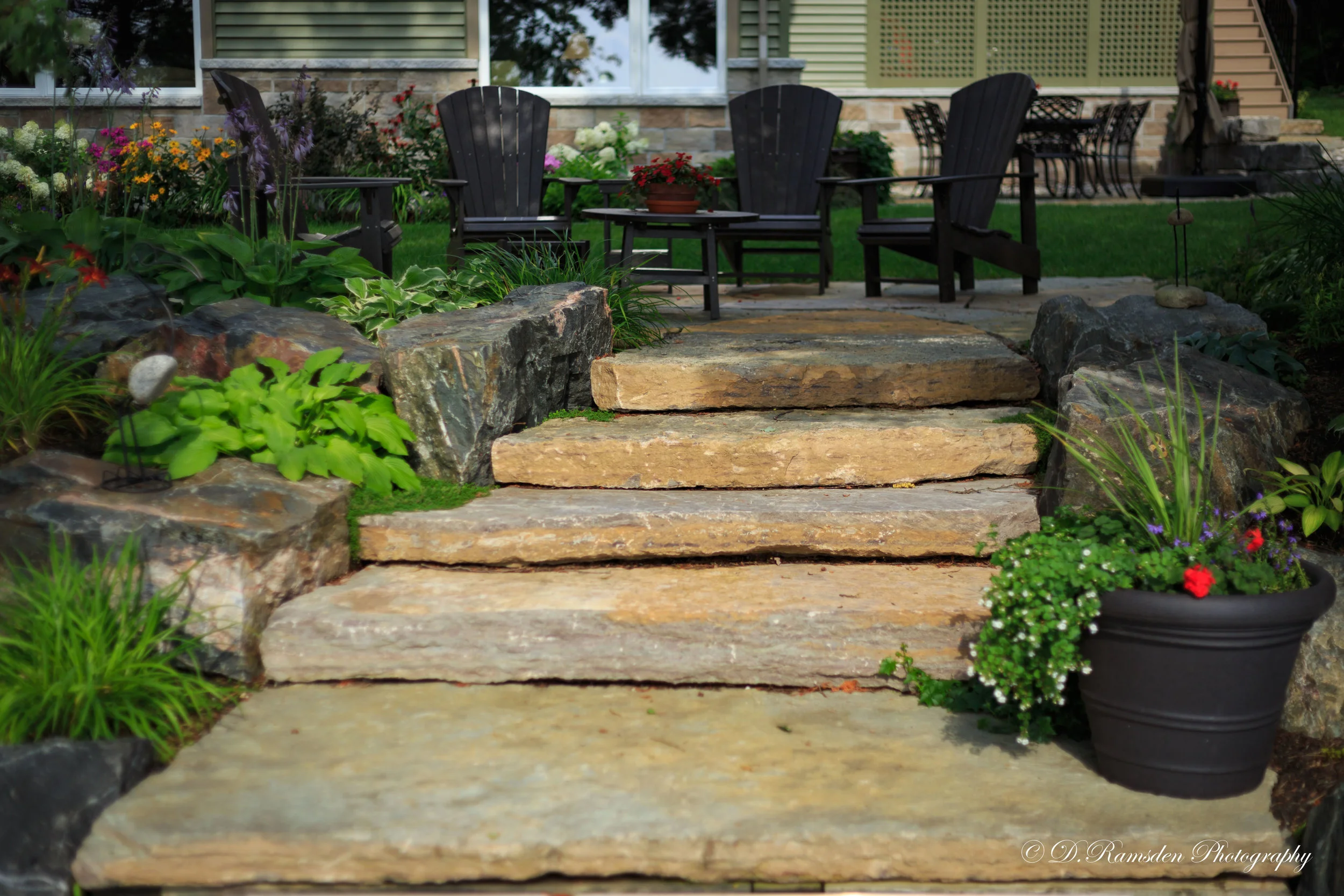 Stone Steps — Kiwi Landscapes