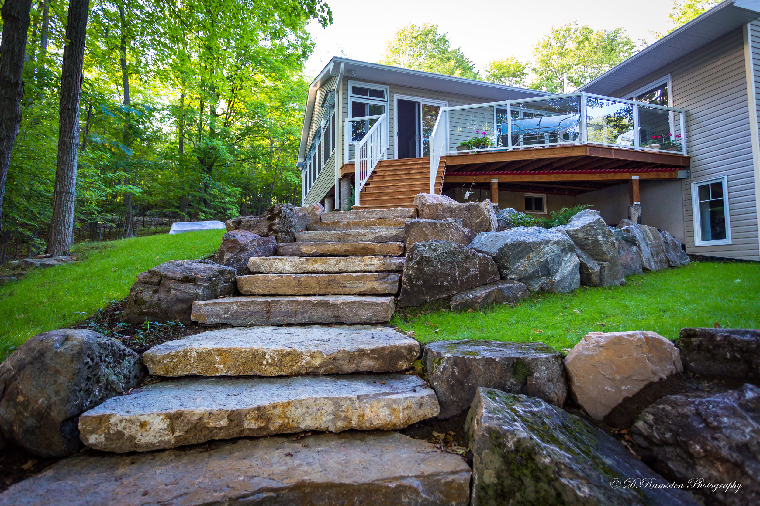 Stone Steps — Kiwi Landscapes
