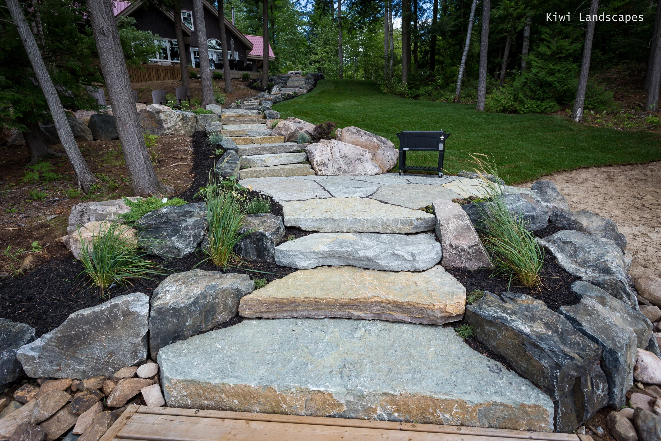 Stone Steps — Kiwi Landscapes