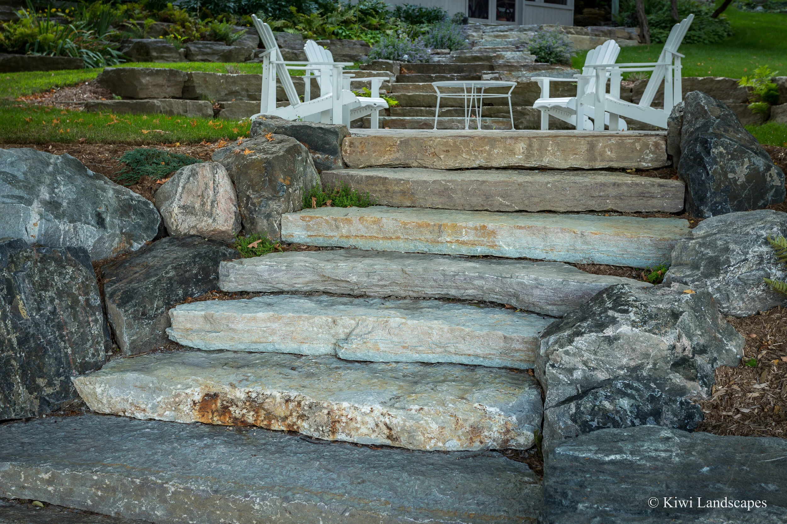 Stone Steps — Kiwi Landscapes