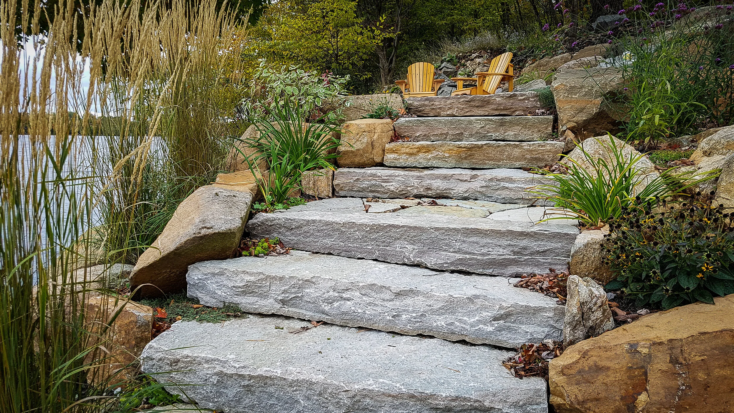 Stone Steps — Kiwi Landscapes
