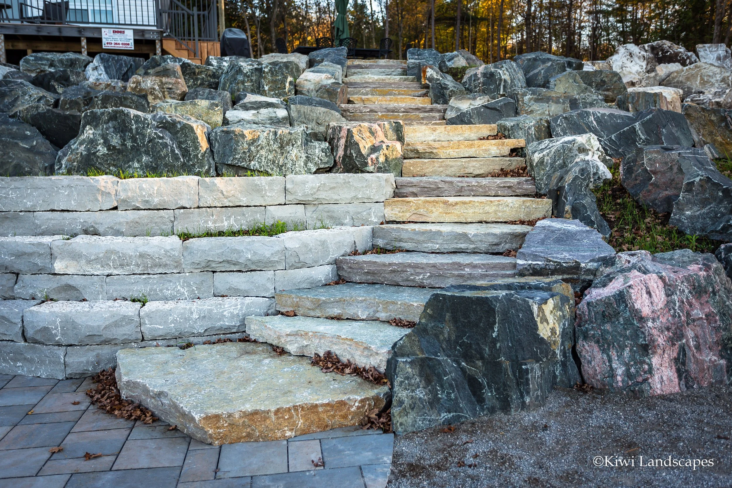 Stone Steps — Kiwi Landscapes