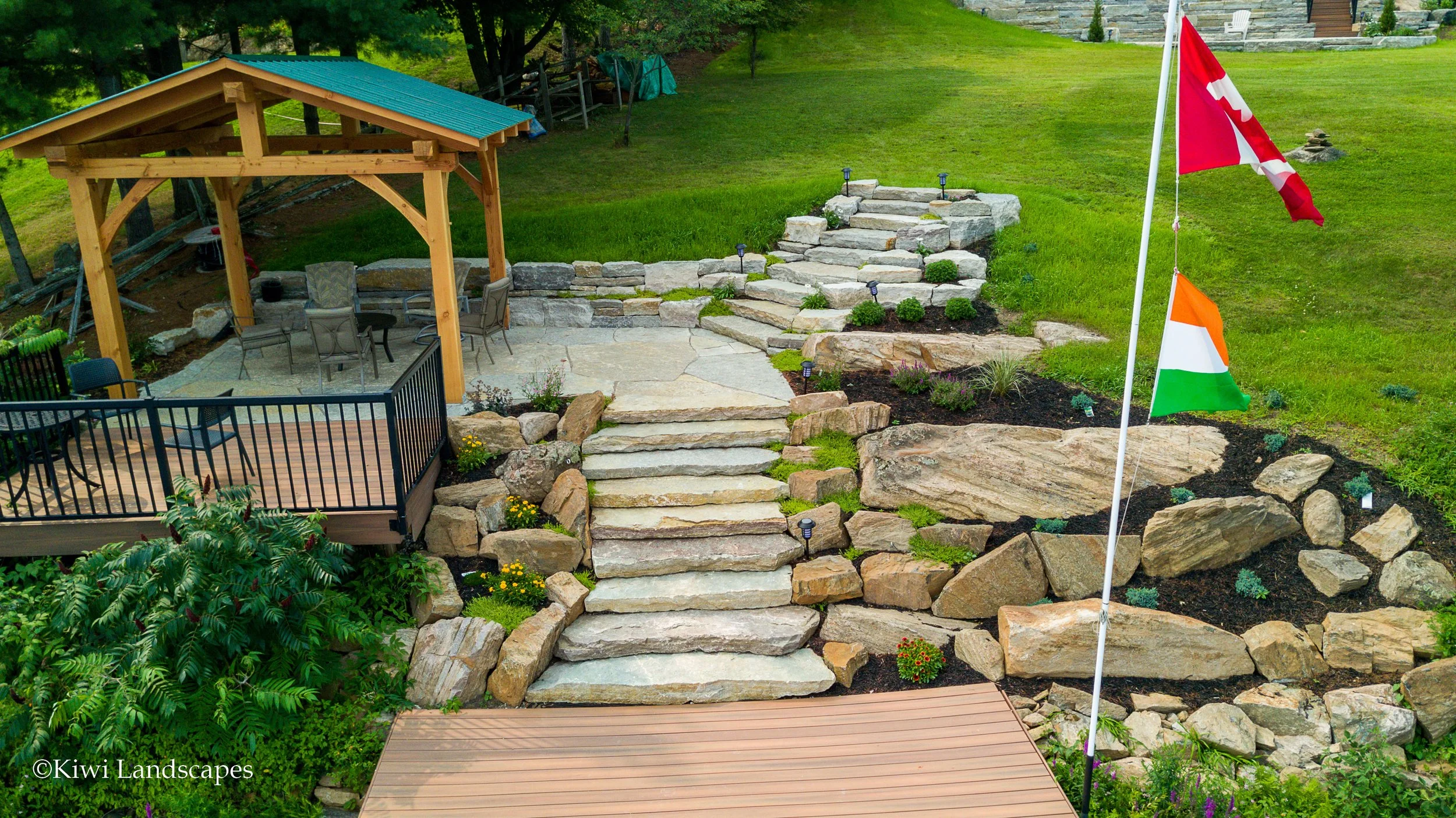 Stone Steps — Kiwi Landscapes