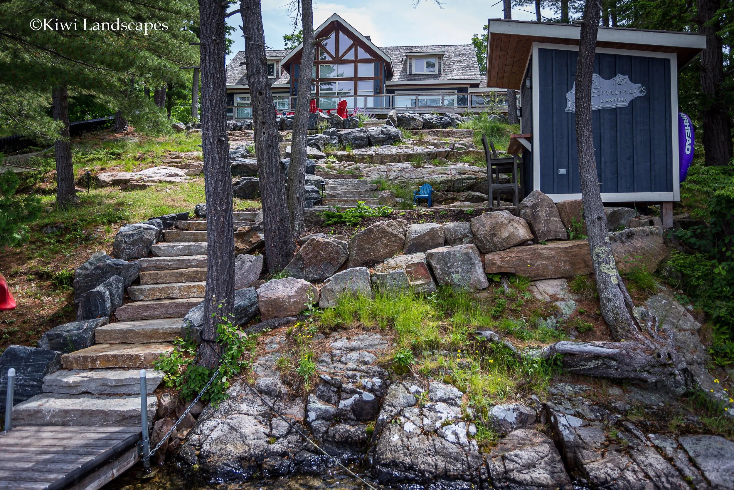 Stone Steps — Kiwi Landscapes