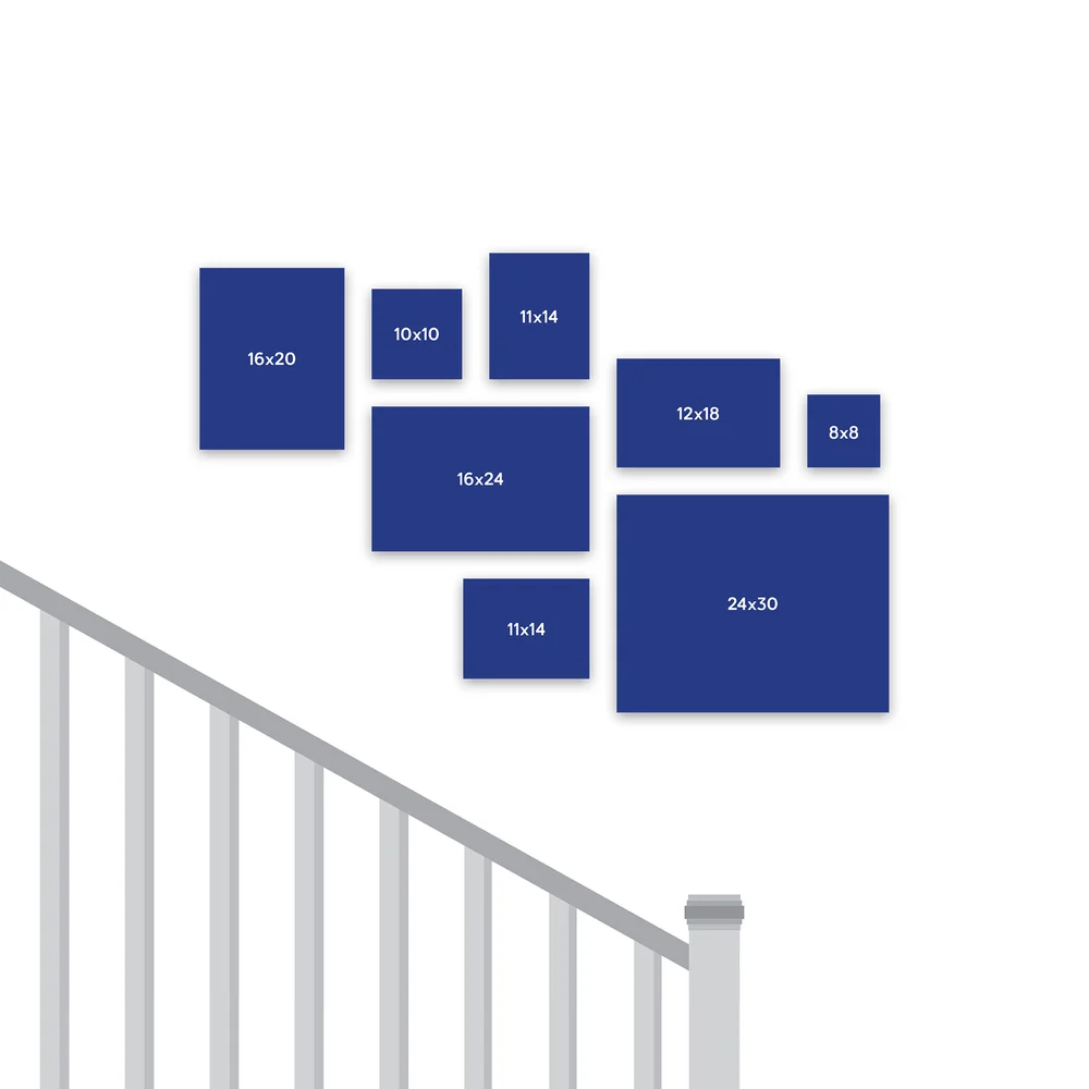 Wall Photo Collage Template