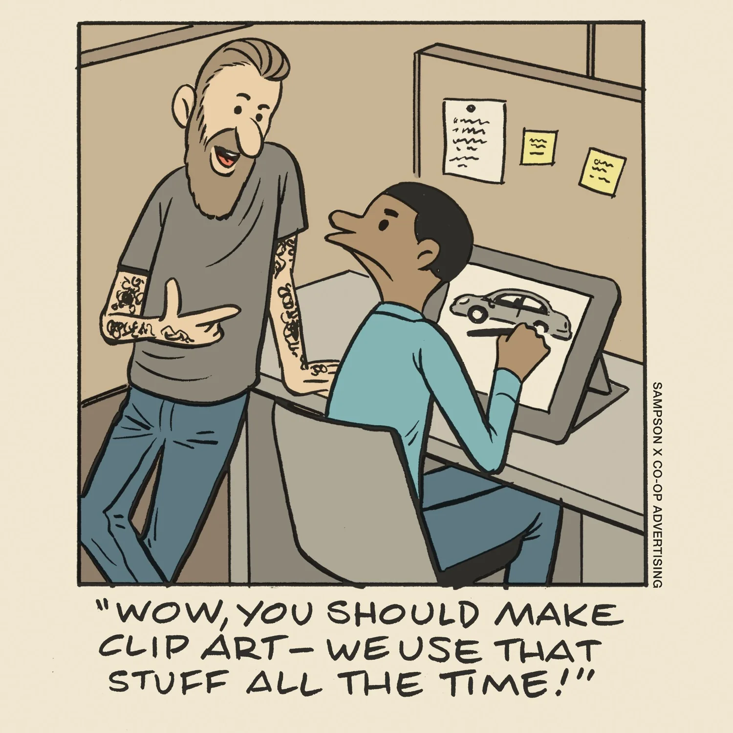 CREATIVE DIFF'RENCES — JOHNNY SAMPSON