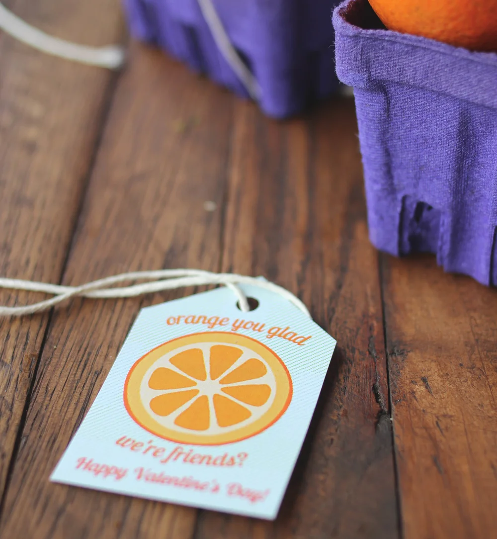 Orange You Glad We're Friends + A FREE Printable Download — Moscow Food ...
