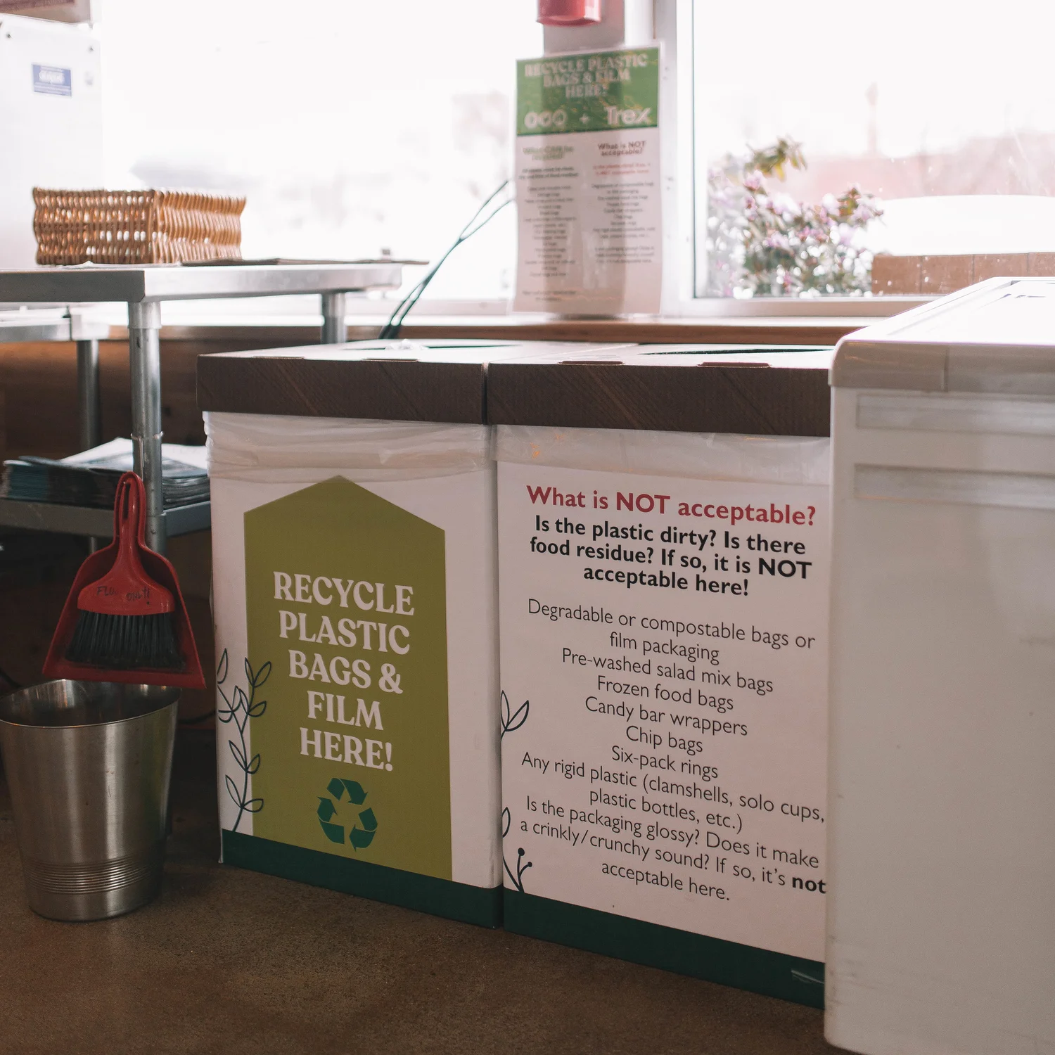 Plastic recycling through Trex — Moscow Food Co-op