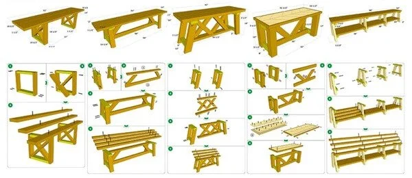 A Step-by-Step Guide to Building a Wooden Bench — Kaltimber - Timber ...