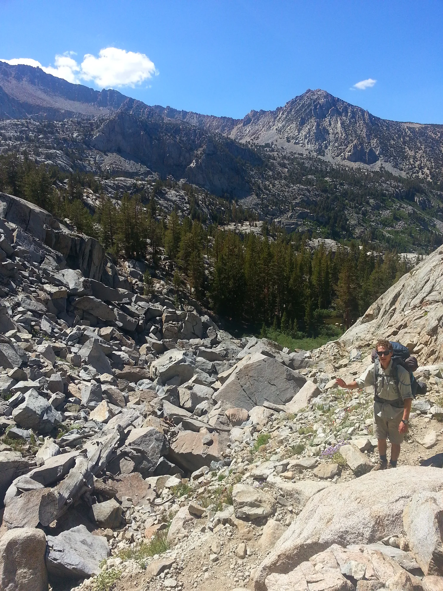 Backpacking Sabrina Lake to Hungry Packer and Moonlight Lakes — Inyo ...