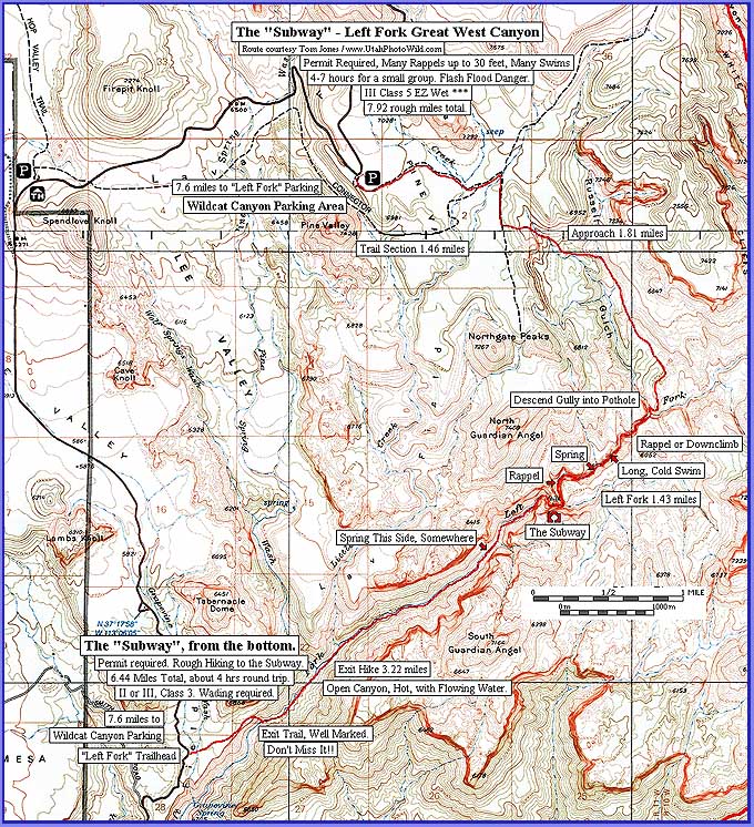 Hiking and Canyoneering The Subway — Zion National Park, UT ...