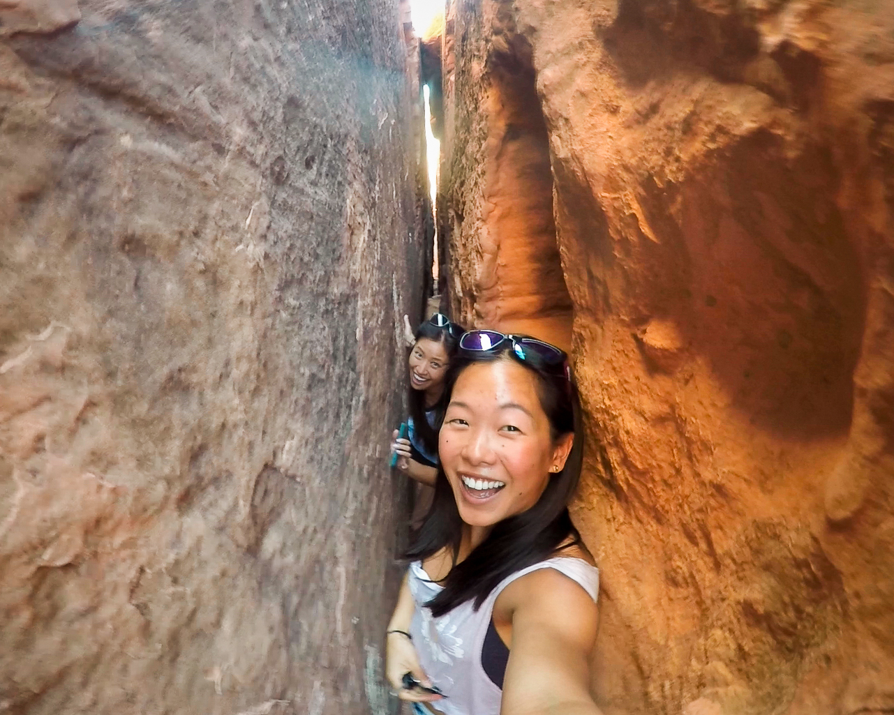 St George Ut Slot Canyons - browncase