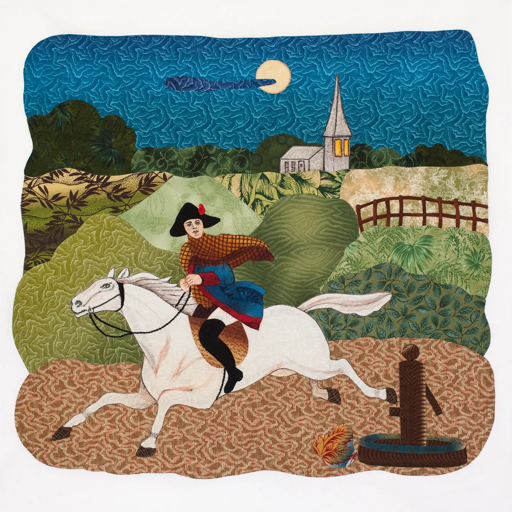 Midnight Ride Of Paul Revere Painting