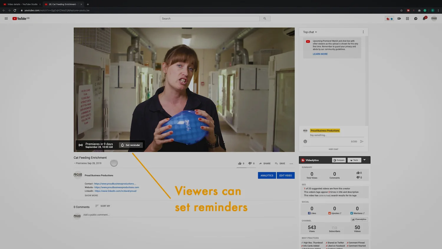 Proud Business Productions - Why Should You Use The Premiere Function ...