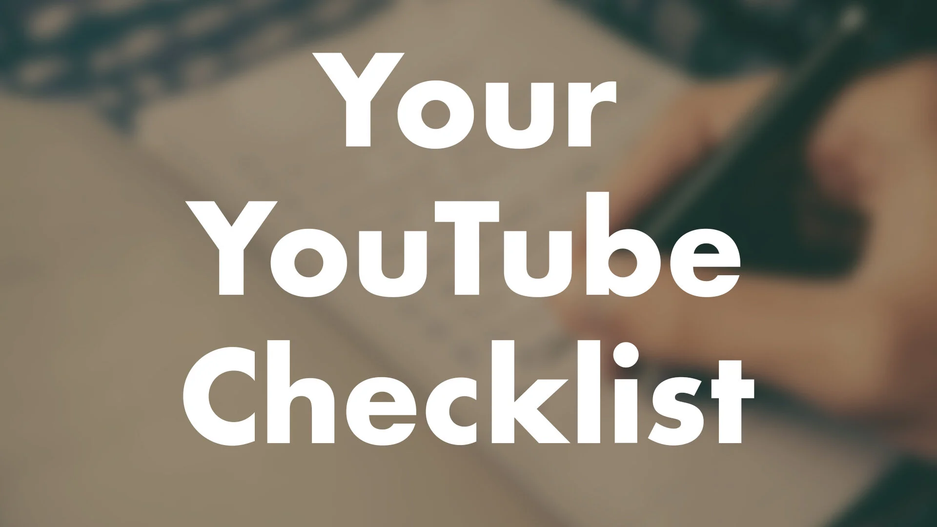 Proud Business Productions - How To Customise Your YouTube Channel Layout