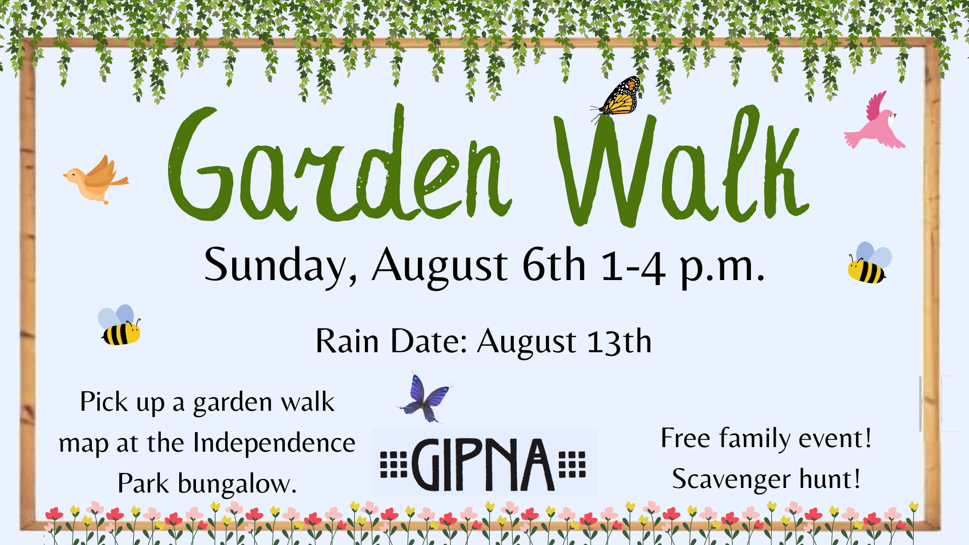 Garden Walk — GIPNA - Greater Independence Park Neighborhood Association