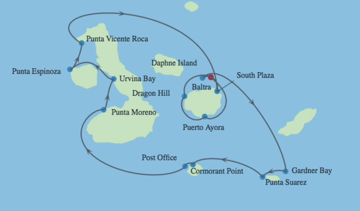 Experience an eco-friendly tour of the Galapagos Islands aboard ...