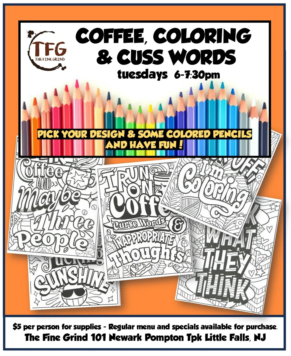 Adult Coloring — The Fine Grind