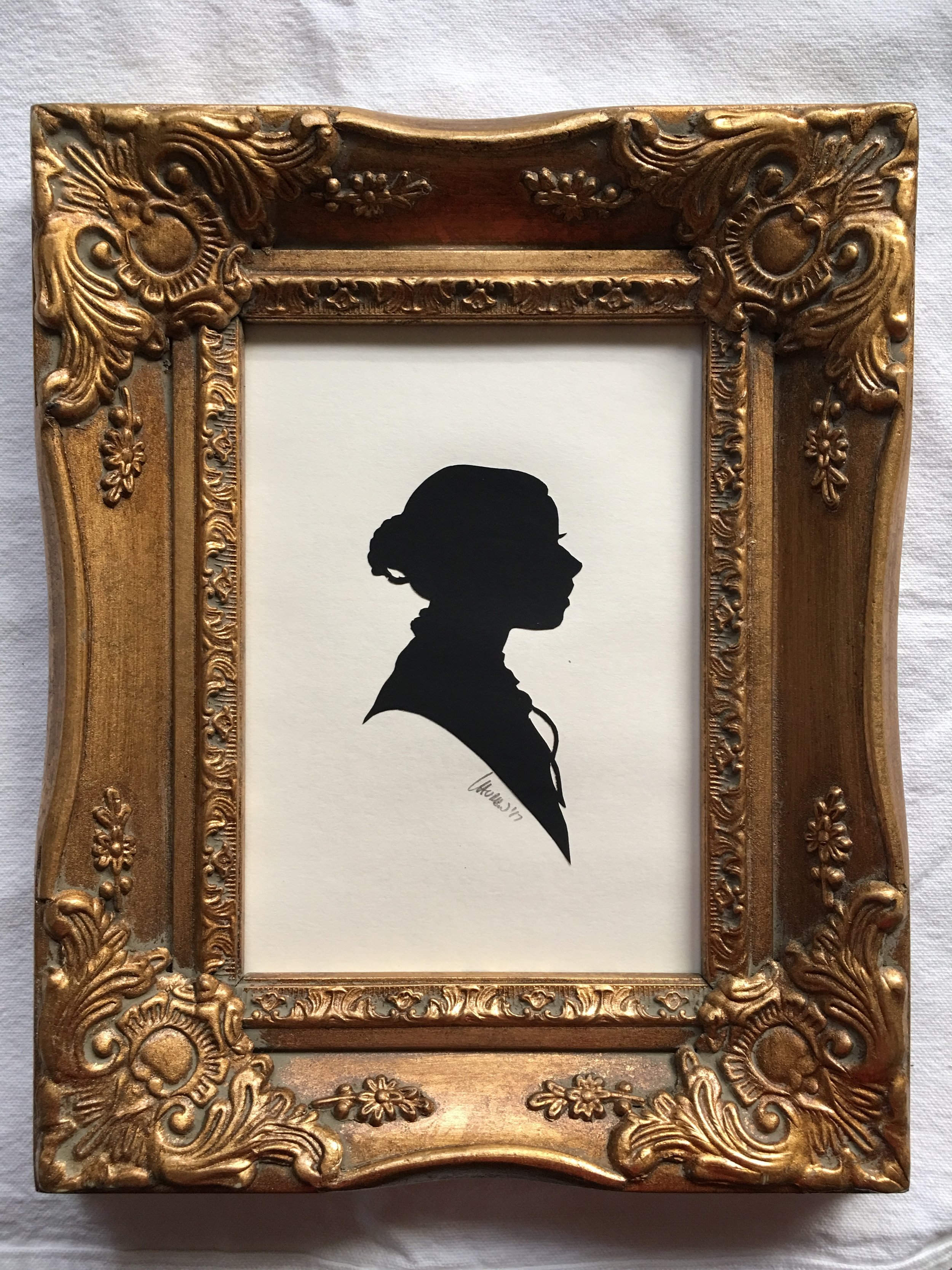 "Silhouettes By Hand", Traditionally Cut Silhouettes - Silhouette ...