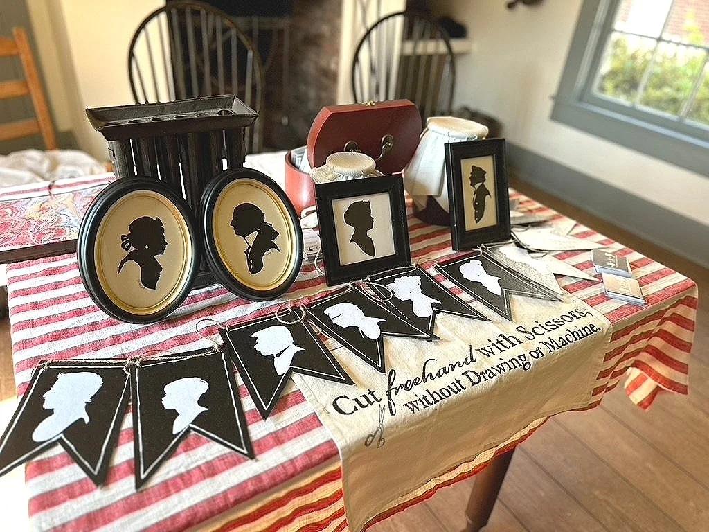 "Silhouettes By Hand", Traditionally Cut Silhouettes - Historical ...