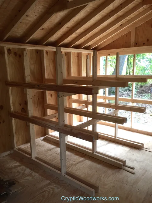 Upgrading my Lumber Storage — Cryptic Woodworks