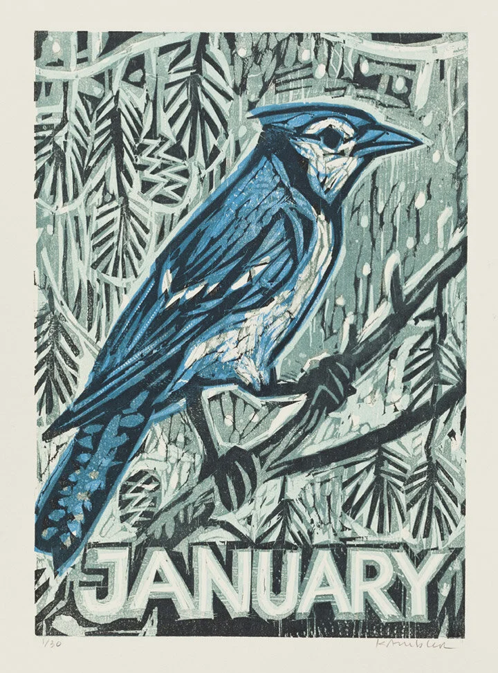 WOODCUTS of birds — KENT AMBLER